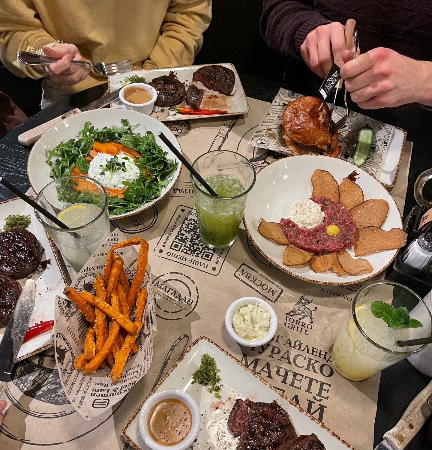 Torro Grill Steaks & Burgers, ресторан на Лесной улице, 5 к b (1 этаж ...