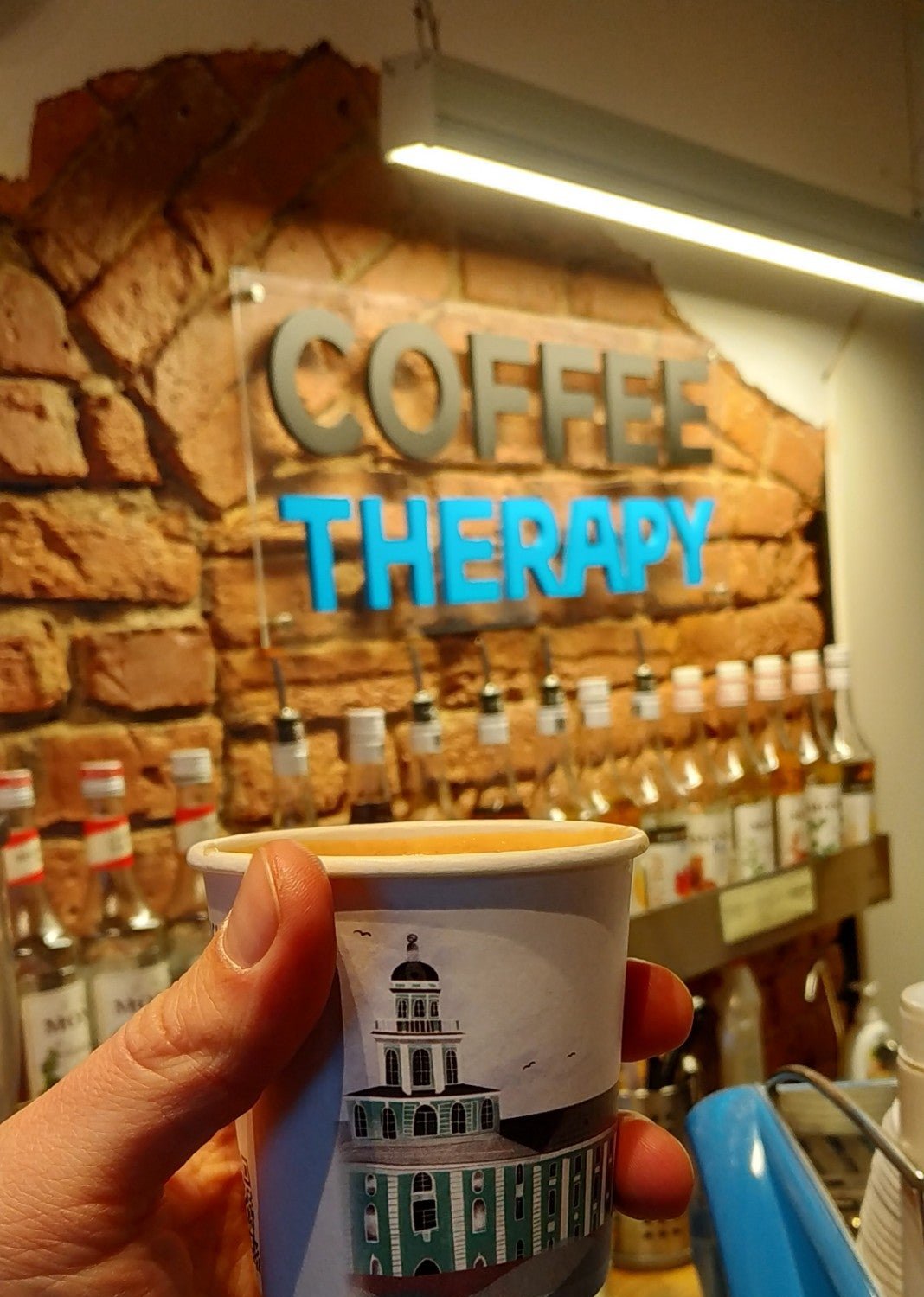 Меню и цены кофейни Therapy экспресс-кофейня по адресу Санкт-Петербург ...